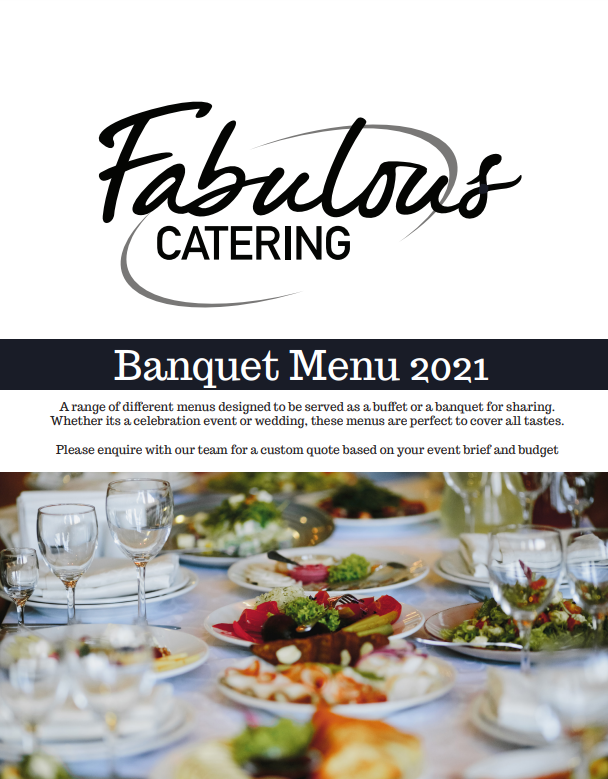 Download Menus | Fabulous Catering